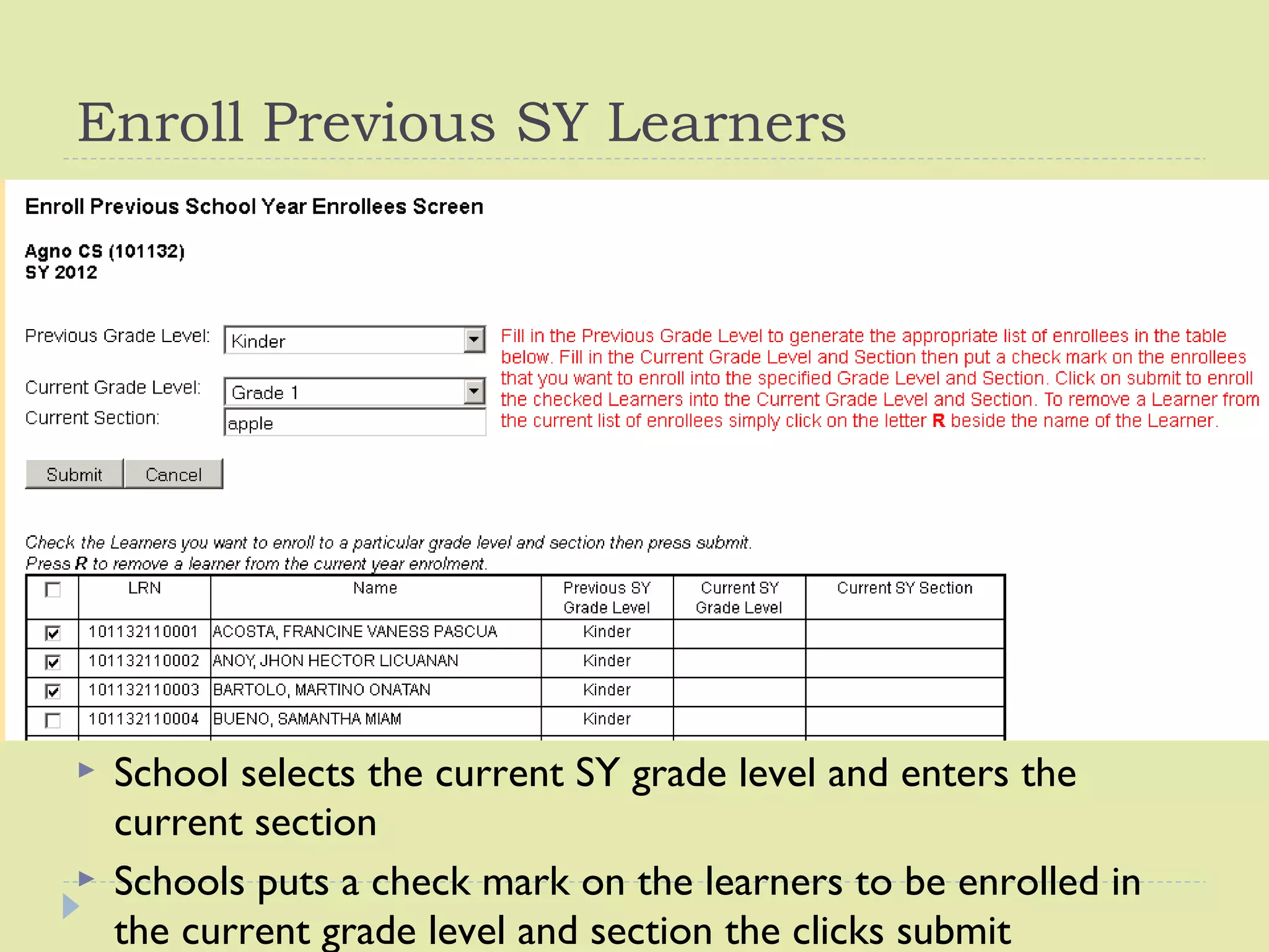 Learner Information System | PPT
