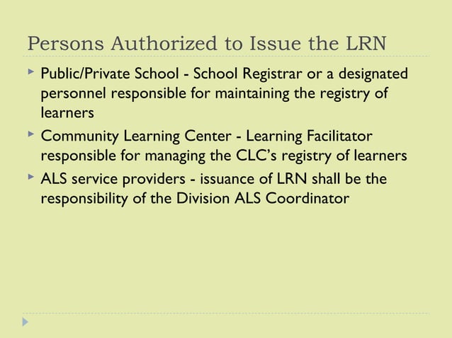 Learner Information System | PPT