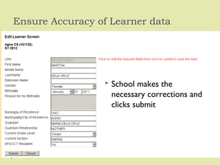 Learner Information System | PPT