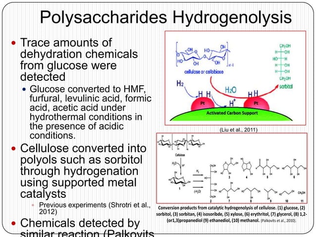 Lignin Depolymerization and Conversion Utilizing Catalytic Hydrogenolysis | PPTX