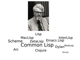 Чему мы можем научиться у Lisp'а? | ODP