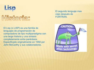 Lisp | PPTX