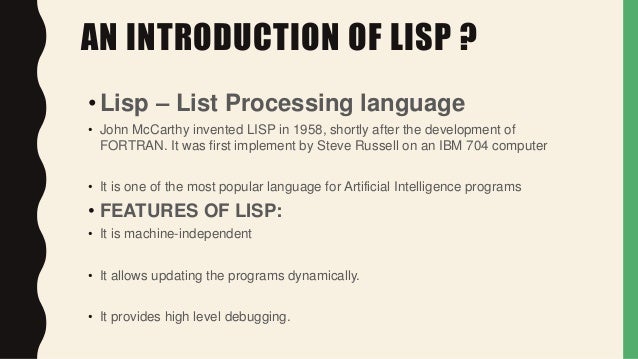 Lisp 4620