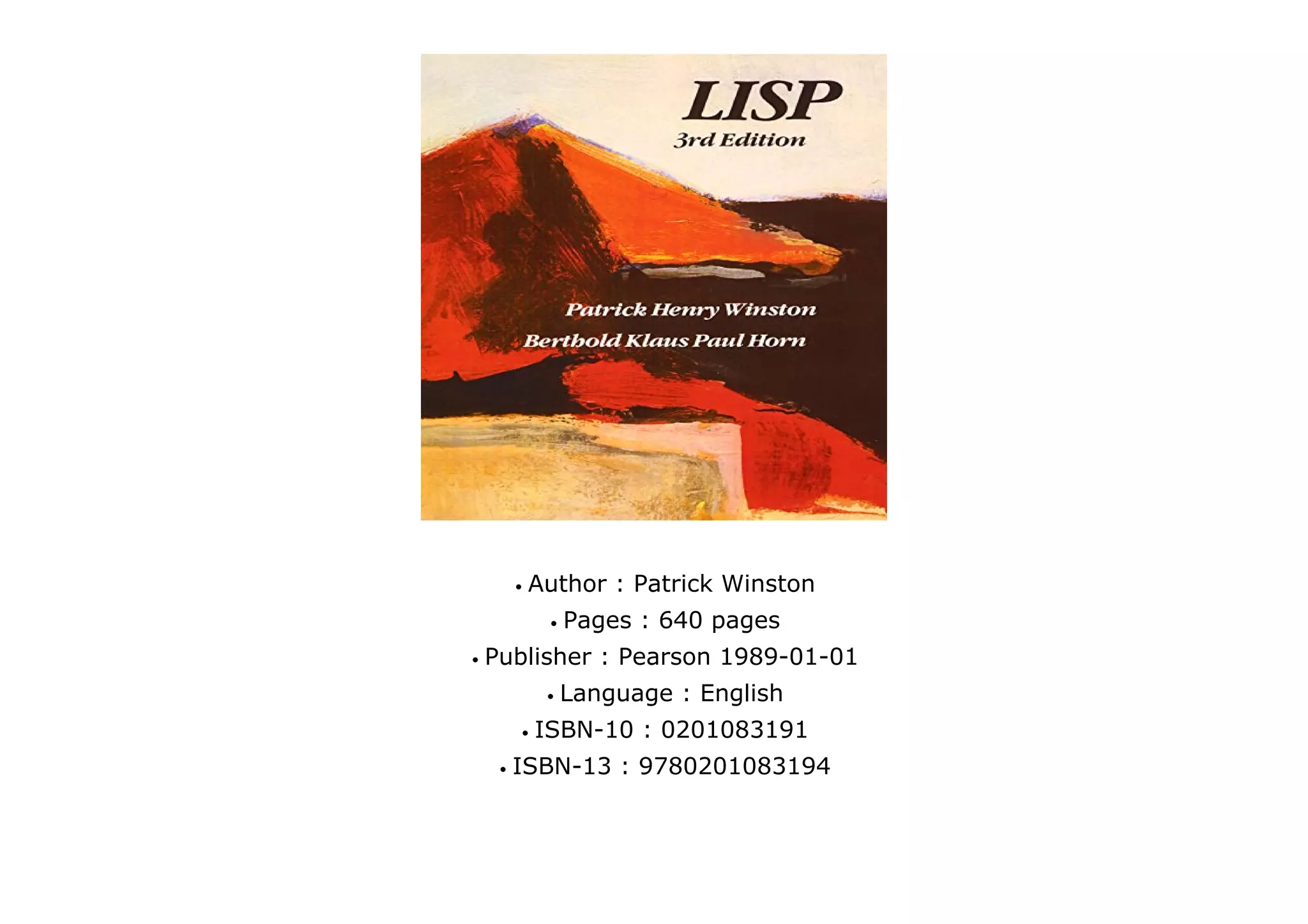Lisp | PPT