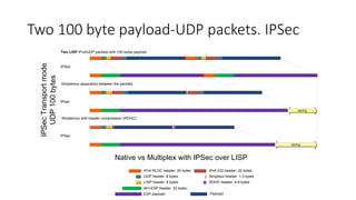 Header compression and multiplexing in LISP | PPT