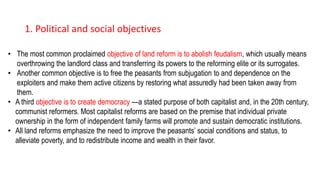 Concepts of Land Reform, Land Formalization, and Land Grabbing in ...