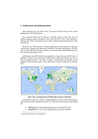Study about Locator/Identifier Separation Protocol (LISP) | PDF