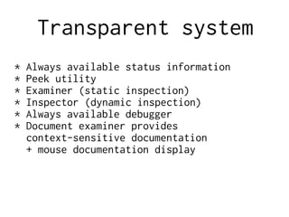 Lisp Machine Prunciples | PPT