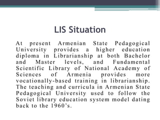 LIS Quality Assurance Study Tour of ISEC representatives. University of ...