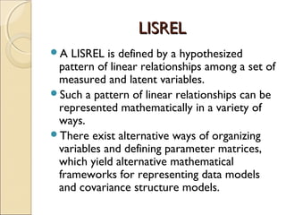 Lisrel | PPT