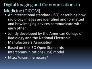 LABORATORY INFORMATION SYSTEM RADIOLOGY INFORMATION SYSTEM | PPTX