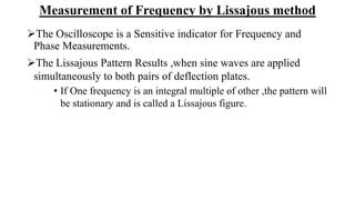 Lissajous method | PPTX