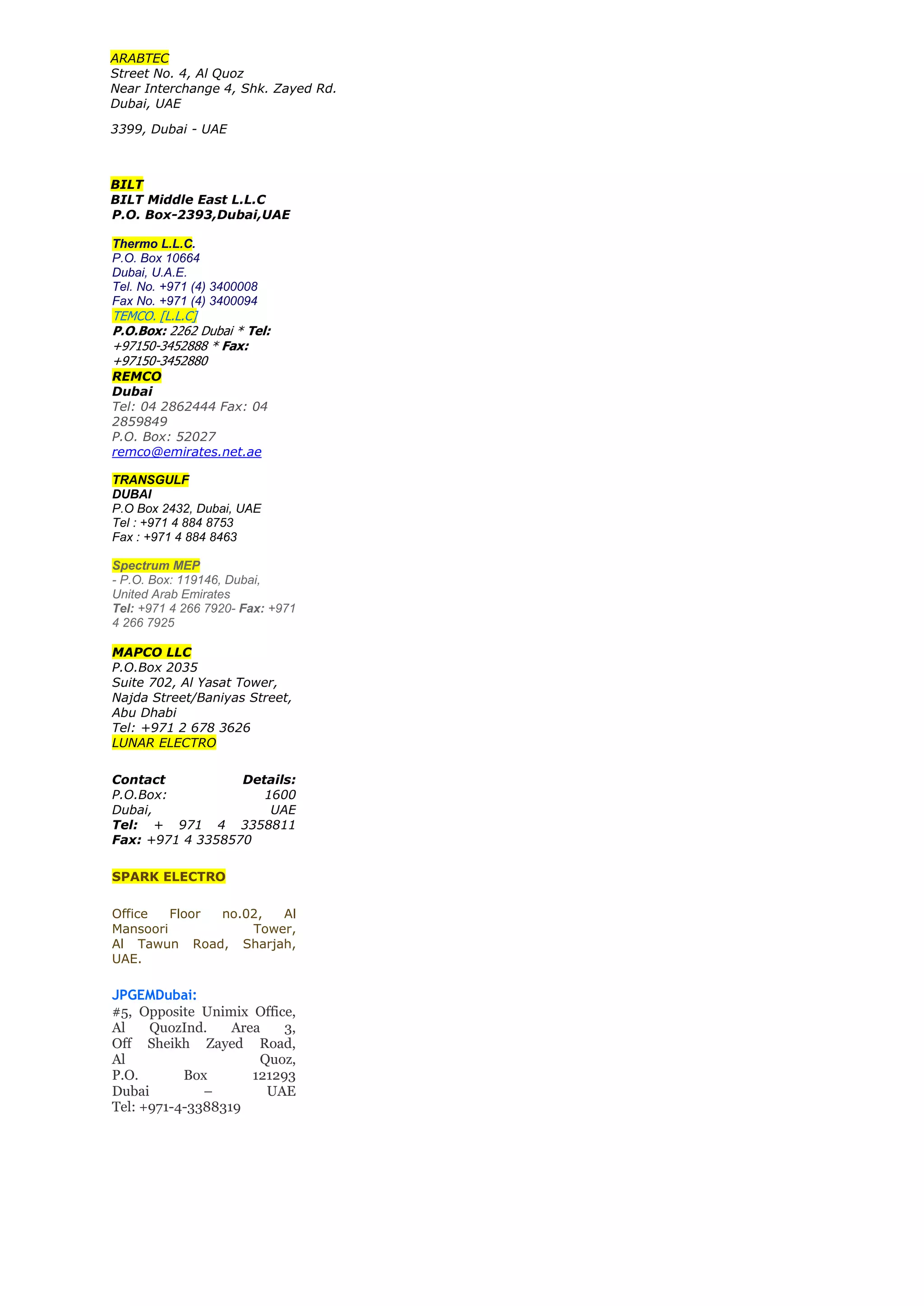 mep company | DOCX