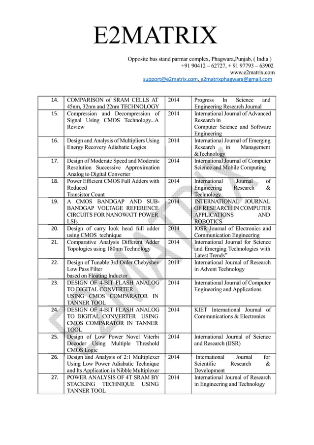 IEEE Embedded Project list | PDF