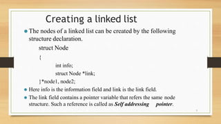 data structures lists operation of lists | PPTX