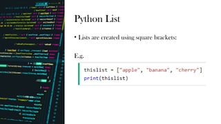 Lists Data Structures and Algorithm.pptx