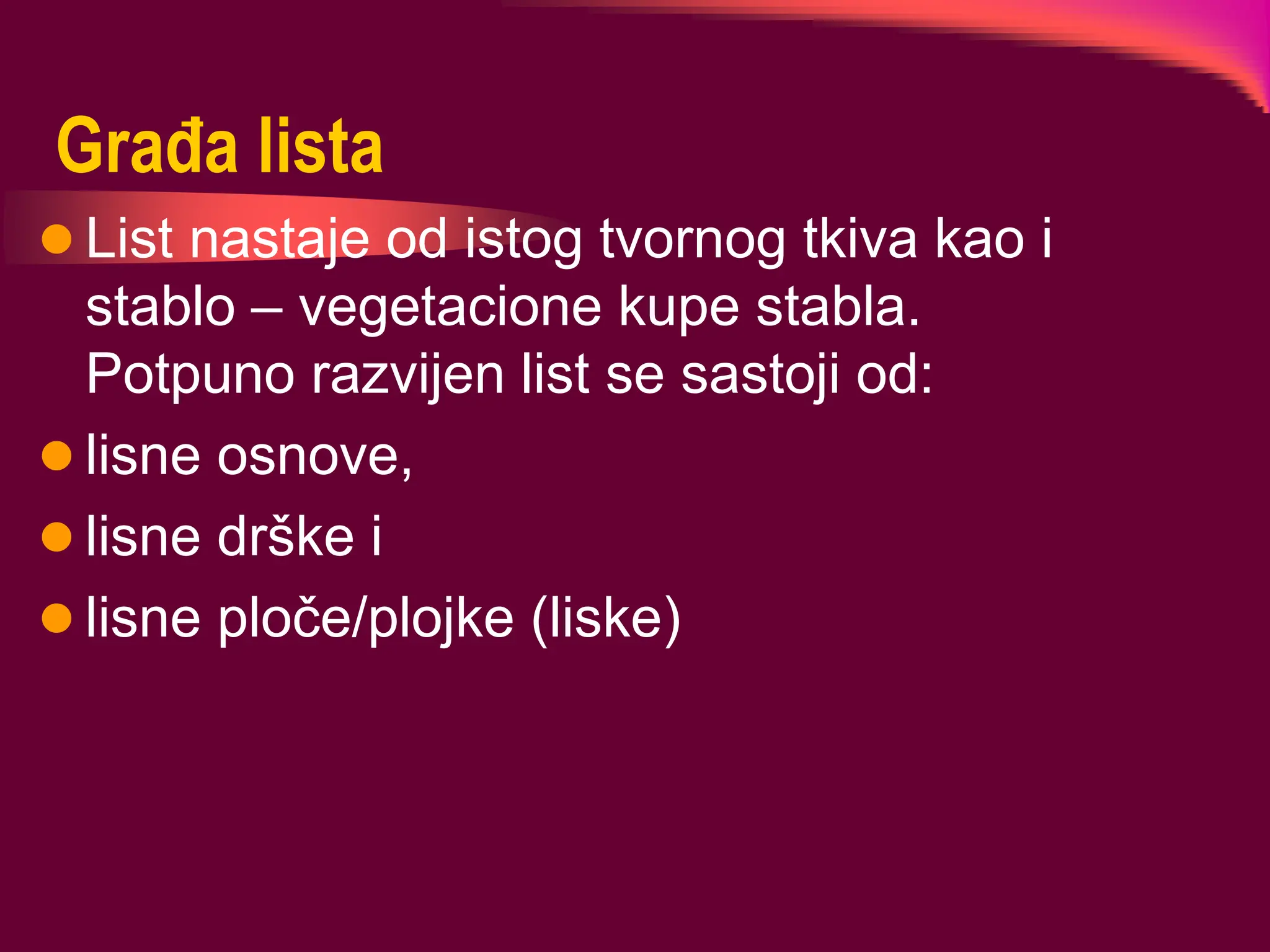 List - biljni organi, dijelovi biljke.pptx