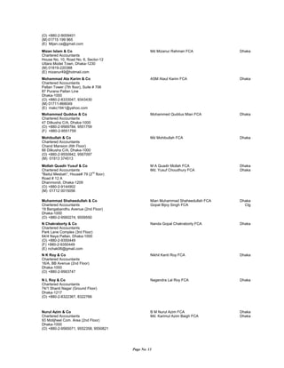 List of-ca-firms-in-bd | PDF