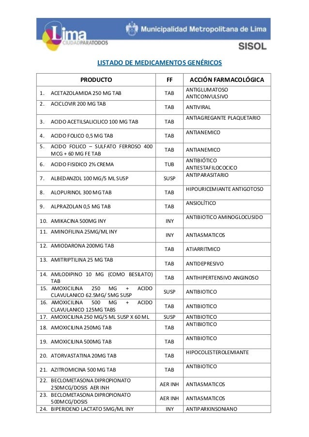 Lista de-126-medicamentos-genericos