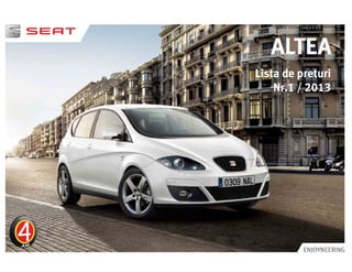 Lista preturi-altea-xl-ft | PPT