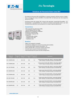 LISTA CATÁLOGO PRODUCTOS EATON 2022.pdf