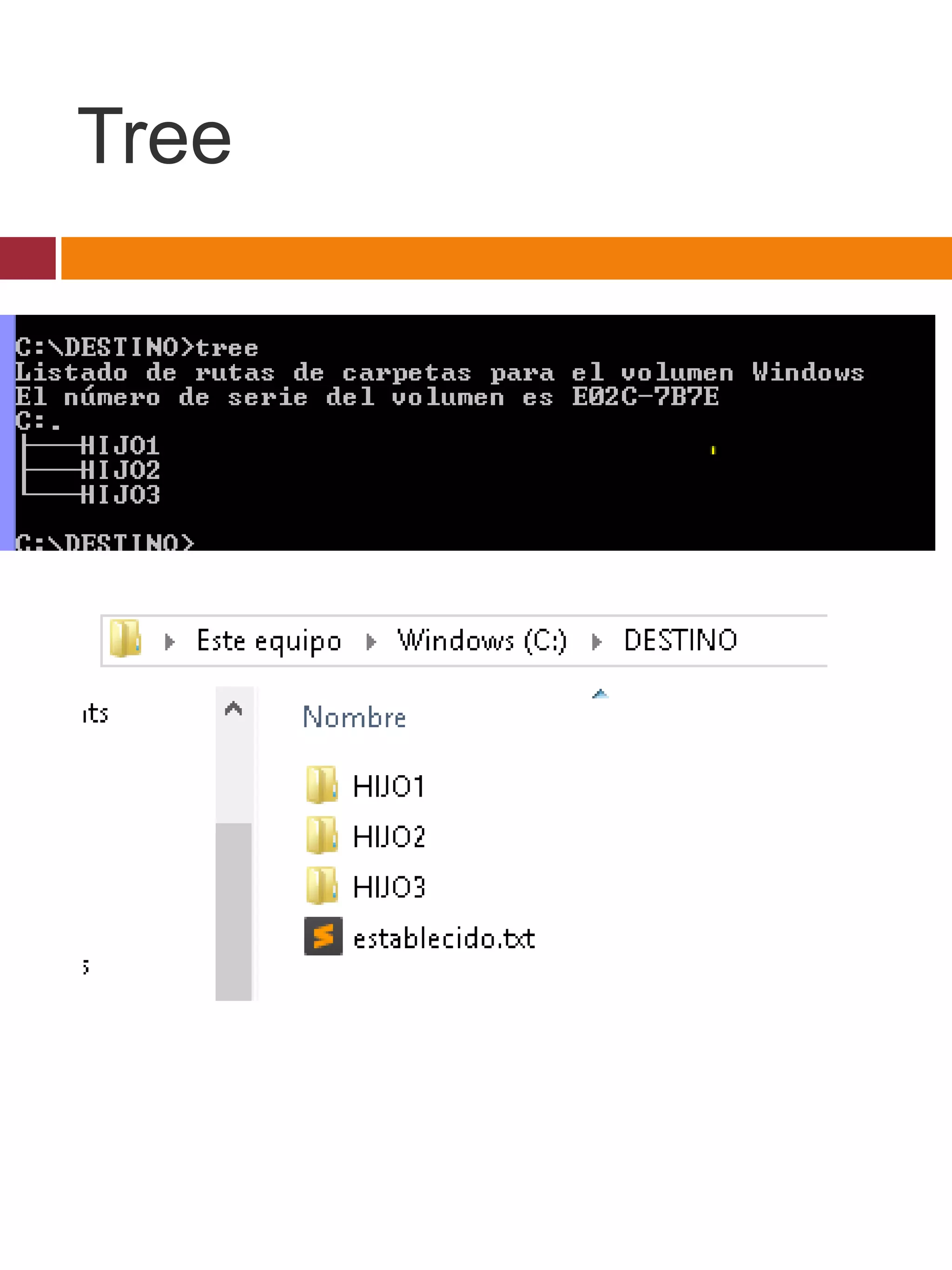 Lista de comandos cmd | PPTX