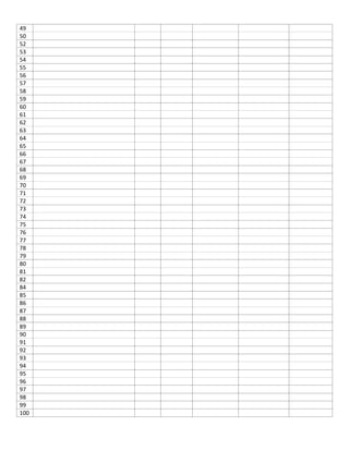 Lista de Nomes Modelo 1 | PDF