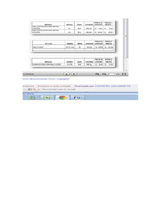 Lista de oferta | PDF