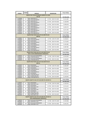Lista de precios 2013 pdf (1) | PDF