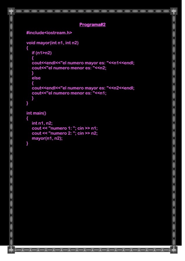 Lista de programas | DOCX