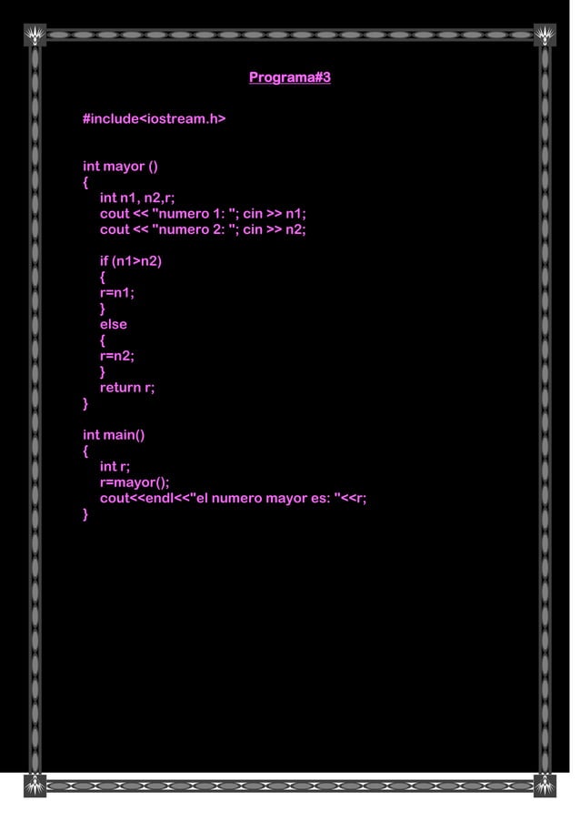 Lista de programas | DOCX