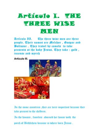 6A THE THREE WISE MEN | DOC
