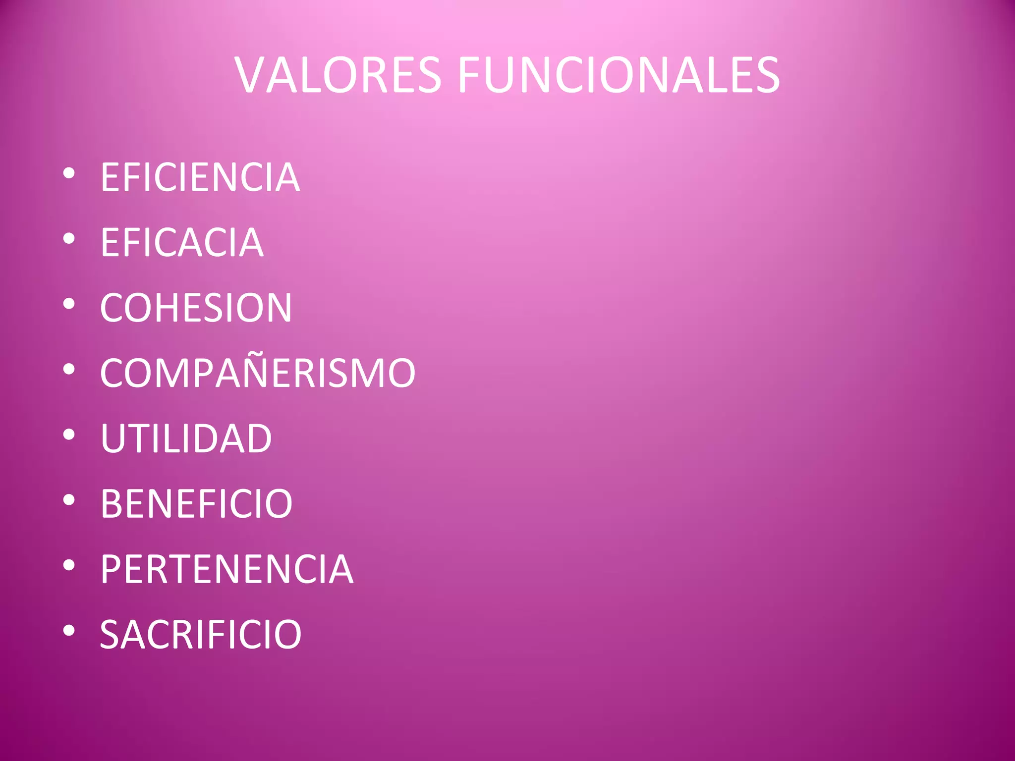 Lista de valores | PPT