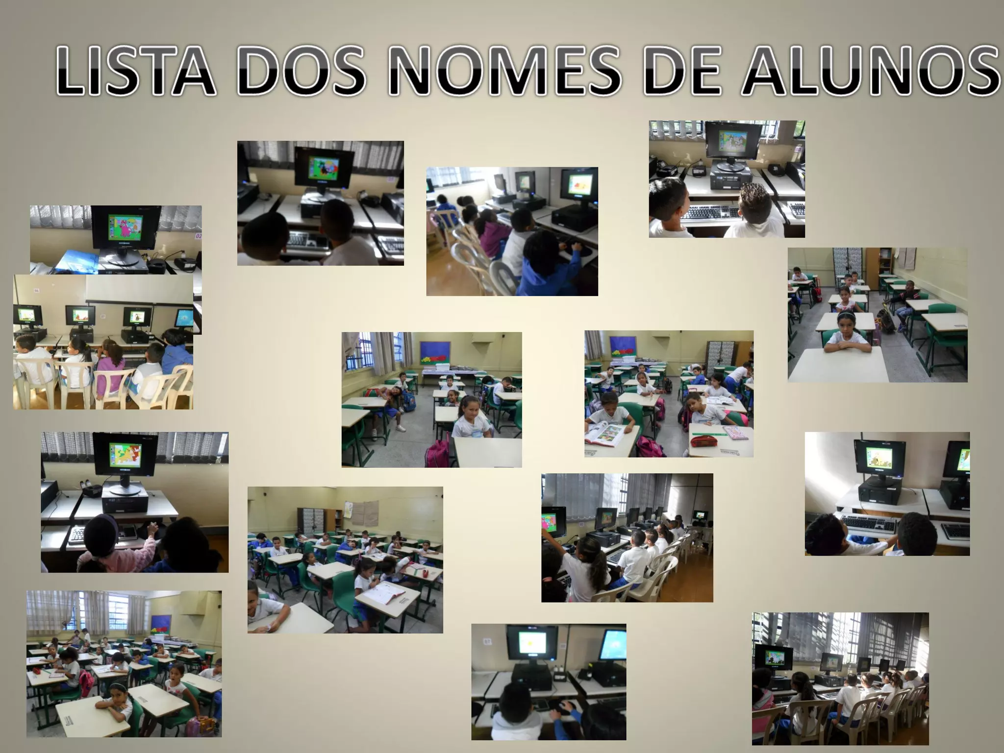 Lista dos nomes de alunos 1º d | PPT