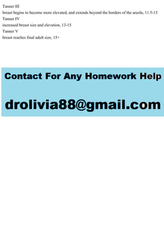 List and describe three examples of secondary sexual characteristics ...