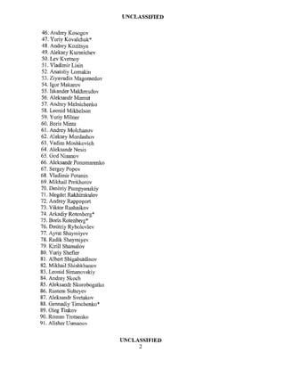 Lista putin russia | PDF