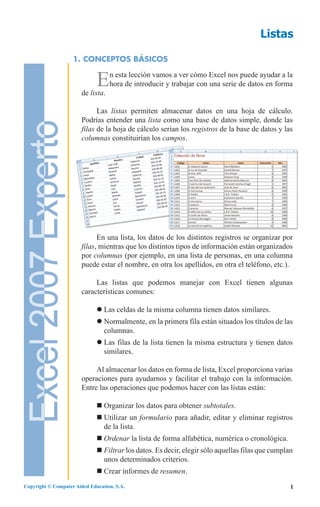 Listas | PDF