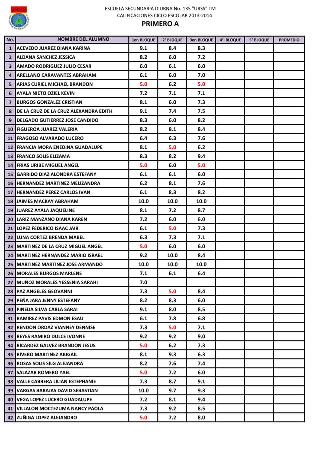 Listas 1 a pdf | PDF