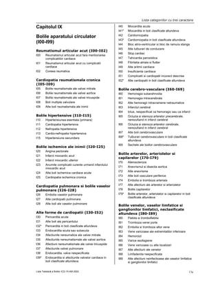 Lista tabelara boli_icd_10_am | PDF