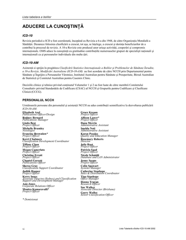 Lista tabelara boli_icd_10_am | PDF