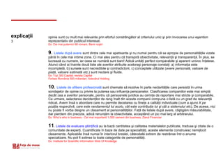 Liste de personalitati - criterii, exemple, explicaţii | PDF