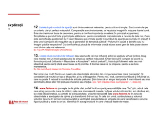 Liste de personalitati - criterii, exemple, explicaţii | PDF