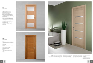 Porte in legno listellare impiallacciato | PDF