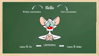 Listen and do, listen and make | PPT