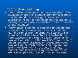 Listening | PPT