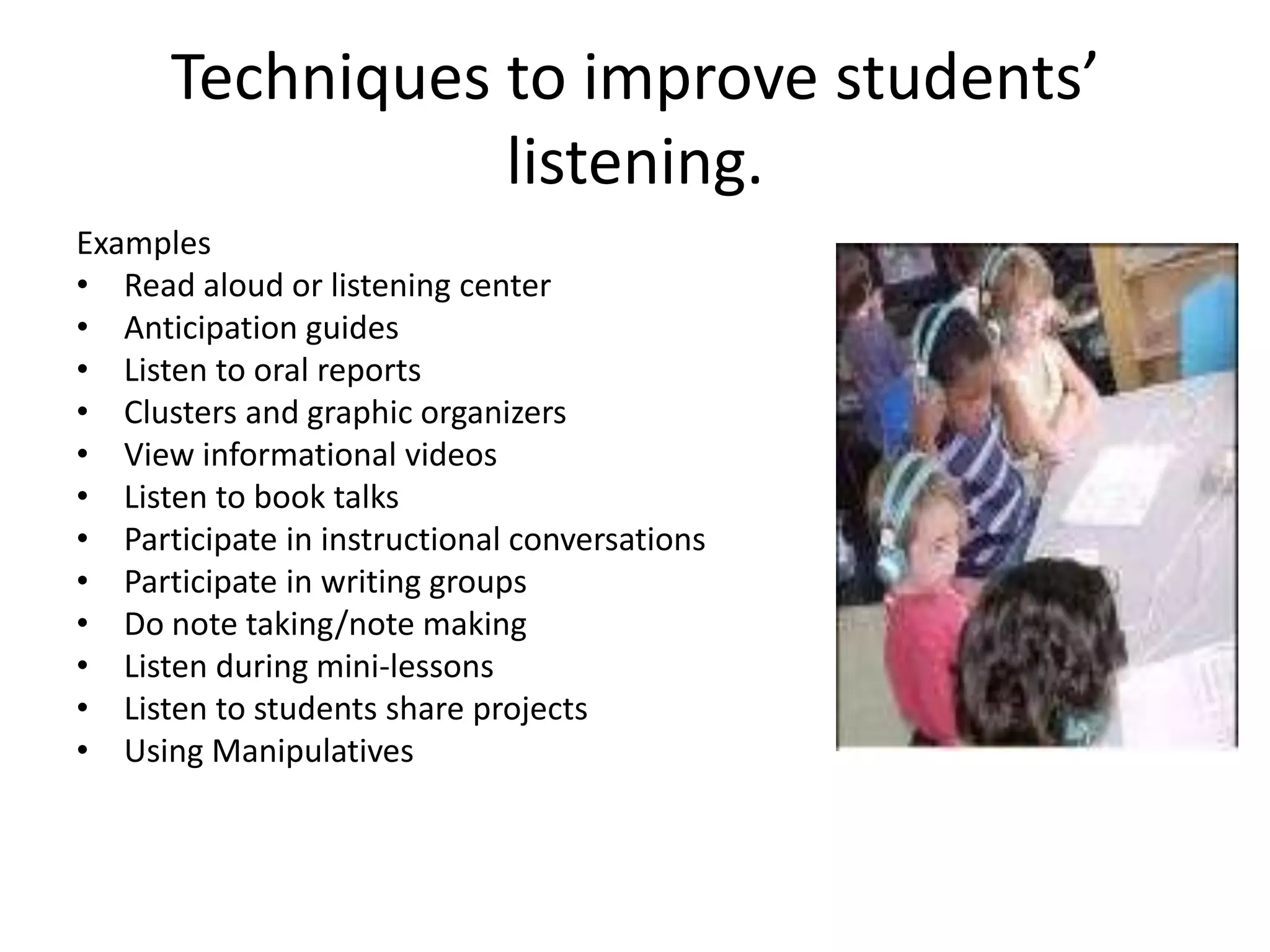 Teaching Listening | PPTX