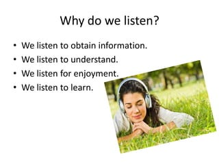 Teaching Listening | PPTX