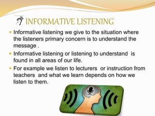 Listening | PPTX