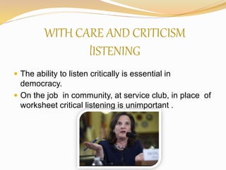 Listening | PPTX