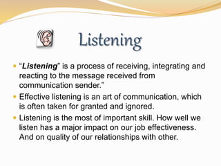 Listening | PPTX